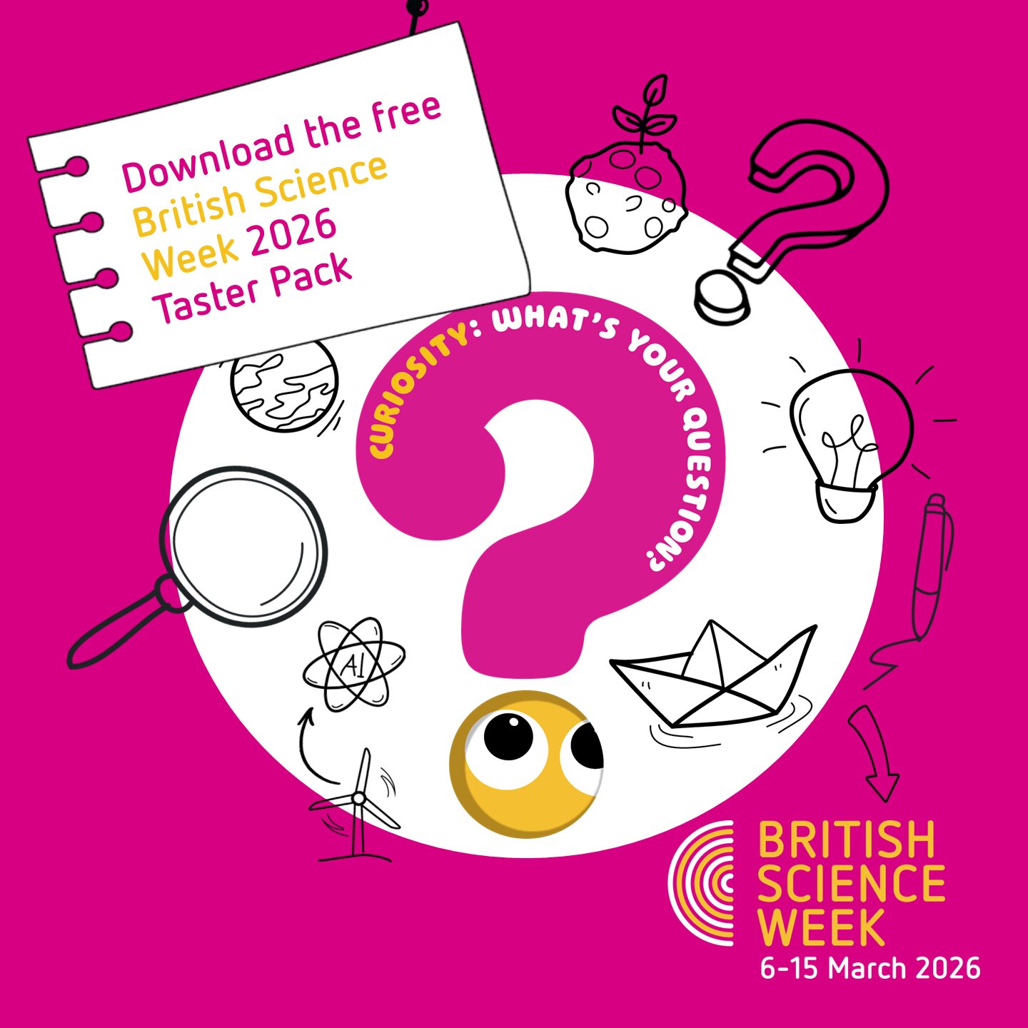 The British Science Week 2026 taster pack is out now - British Science Week