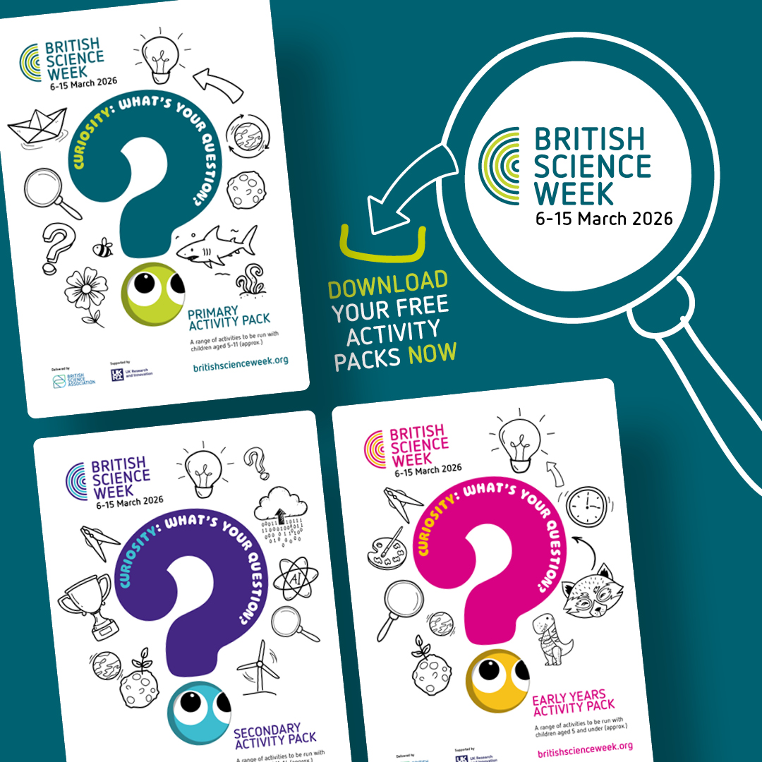 The British Science Week 2026 activity packs are out now - British ...